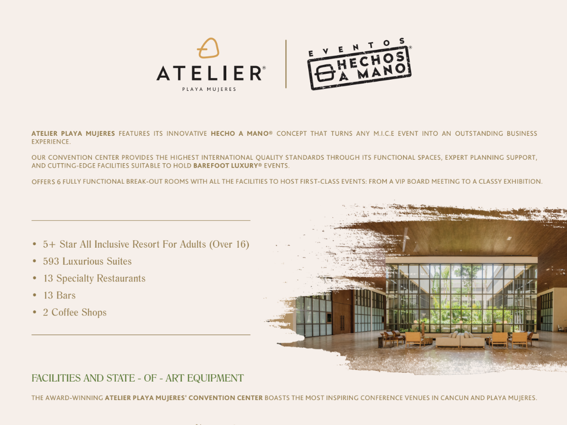 Multimedia Category Pdf Page | ATELIER Playa Mujeres